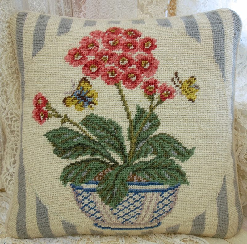 Rosemary Plant Needlepoint Pillow Online Needlepoint Shop For ...