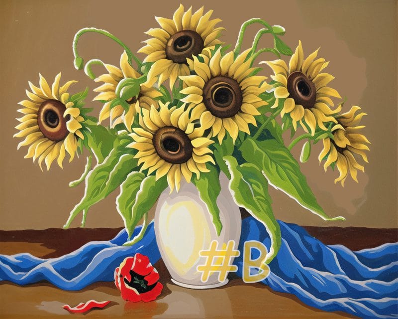 Sunflower Field Needlepoint Canvas Online Needlepoint Shop For ...